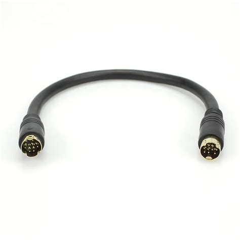 Mini Din 9 Pin Male To Male Audio Cable Md 9 Buy Mini Din 9 Mini Din