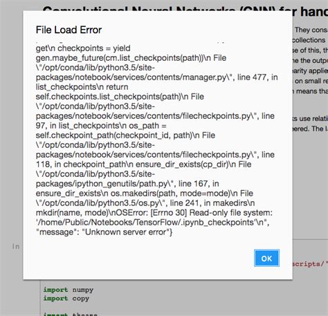 Error Opening Notebook In Read Only Folder · Issue 2819 · Jupyterlab