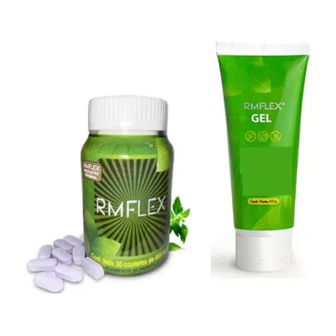 Rmflex Frascos 30 Tabletas 1 Gel Rmflex Original Meses sin interés