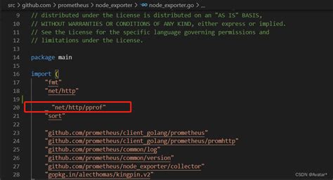 修复 pprof node exproter访问漏洞 go pprof leak csdn博客