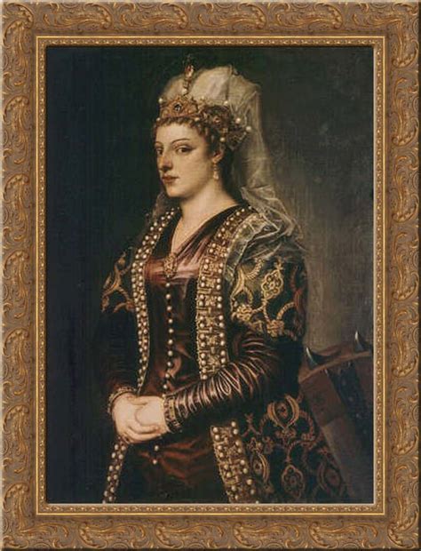 Portrait Of Caterina Cornaro 1454 1510 Wife Of King James Ii Of