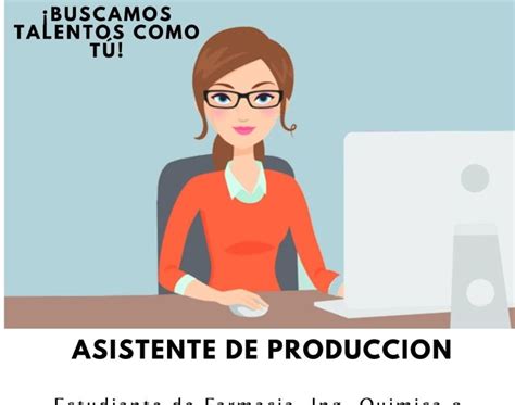 ASISTENTE DE PRODUCCION Empleos Rodriguez Empleos Rodriguez