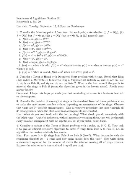 homework 1 fundamental algorithms section 001 homework 1 fall 20