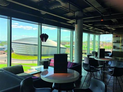 The New Red Sky Bar At Radisson Red Glasgow DRAM Scotland