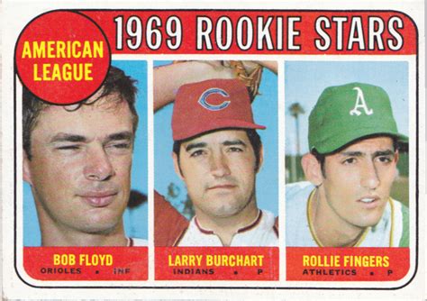 Indians Baseball Card Hall Of Fame 1969 Topps 597 Rookie Stars