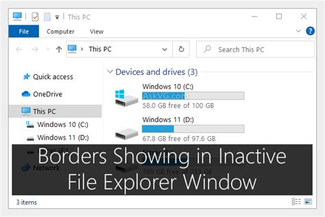 Windows Bug No Borders Showing Around Program Windows AskVG