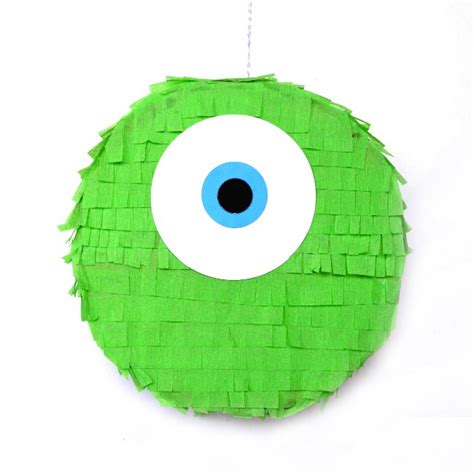 Mike Wazowski Piñata anightowlcrafts