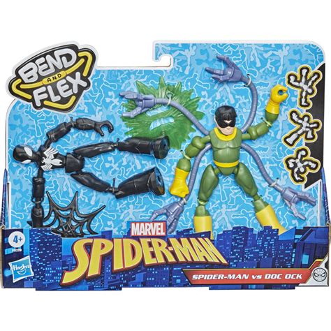Spider Man Bend And Flex Spider Man Vs Doc Ock Mr Toys Toyworld