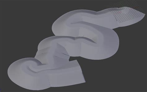 Modeling Extrude Along Path Crossing Planes Blender Stack Exchange