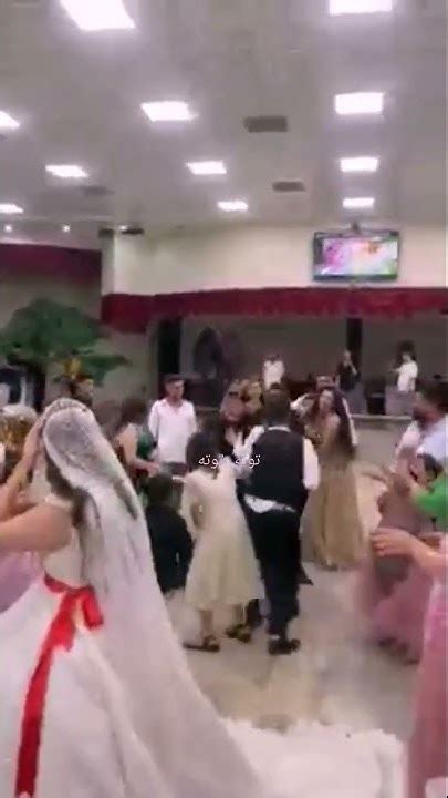 شوف اخوان العريس شلون تعاركو على وردة العروس كأنو كلهم يريدون يتزوجون 😒