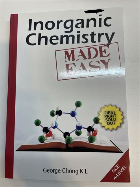 Organic Chemistry Made Easy Inorganic Hobbies And Toys Books
