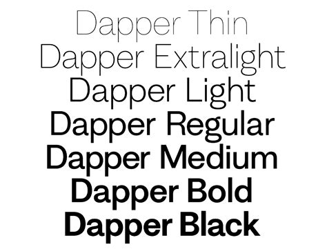 Dapper Font