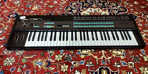Yamaha Dx7 Programmable Algorithm Synthesizer 1983 1987 Reverb