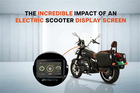 7 Insights Of An Electric Scooter Display Screen Controls