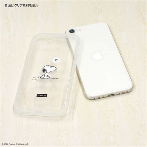 ピーナッツ スヌーピー Iiiifit Clear Iphonese第3世代第2世代876s6 対応 ケース は行