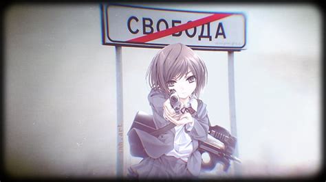 Animeirl Dom Sign Post Hd Wallpaper Wallpaperbetter