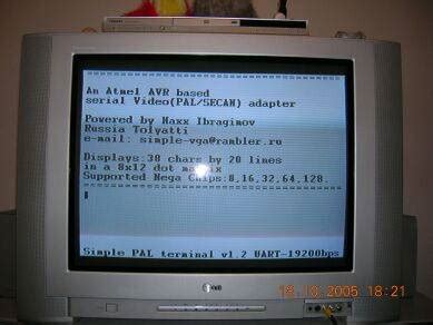 Arduino TehNiq Arduino On VGA Display