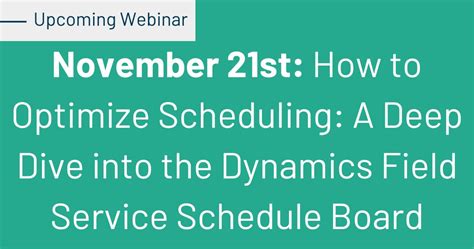 Matt Baum On Linkedin How To Optimize Scheduling A Deep Dive Into The
