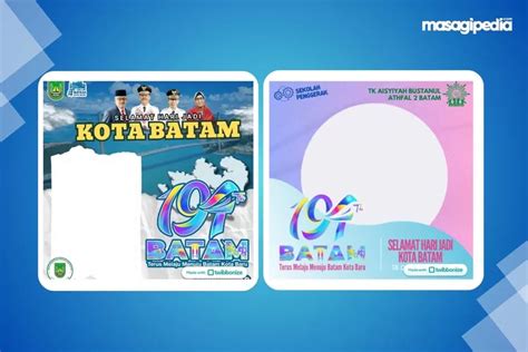 Link Twibbon Hari Jadi Kota Batam 2023 Desain Terbaik Terbaru Dan Unik