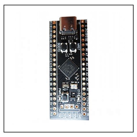 برد توسعه Stm32f401ccu6 Black Pill Board نسخه 3 مبتنی بر پردازنده Arm Cortex M4 پاندا دیجیت