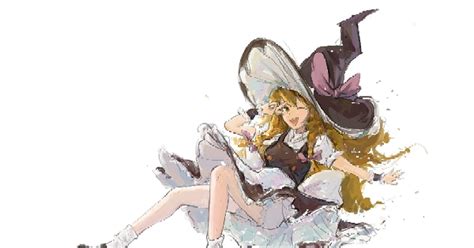 东方project 雾雨魔理沙 裙下有巨龙のイラスト Pixiv