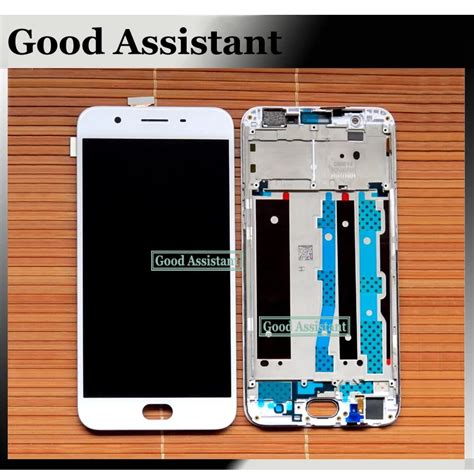 White Inch For OPPO F S LCD Display Touch Screen Digitizer Assembly Replacement With Frame