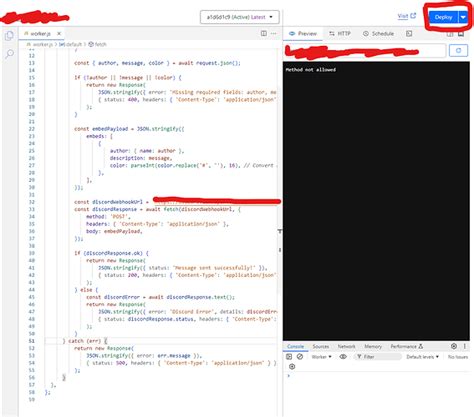 Webhooks How To Use Cloudflare Workers For Sending Discord Messages Community Tutorials