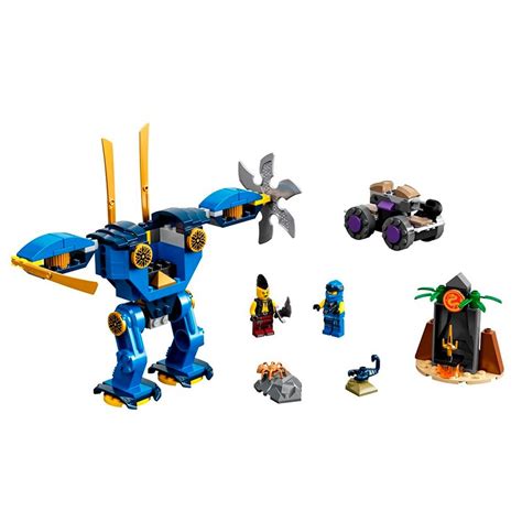 Ninjago Robot Electrico De Jay Din Y Don