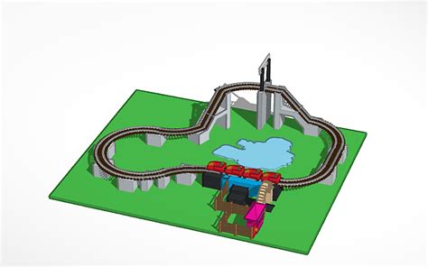3d Design Roller Coaster Tinkercad