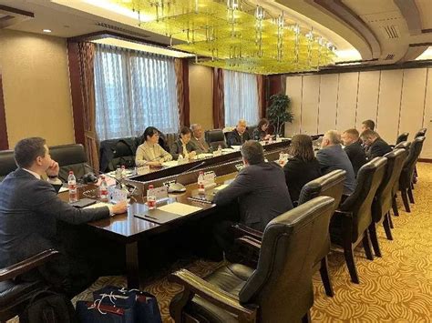 中国中小企业国际合作协会与俄罗斯中小企业联合会举行会谈中国中小企业国际合作协会