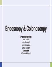 Understanding Endoscopy And Colonoscopy Indications Risks And Course Hero