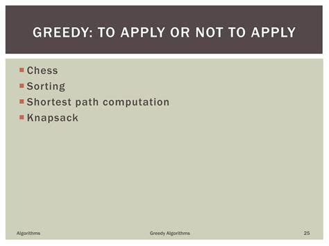 greedy algorithms pptx programming languages computing
