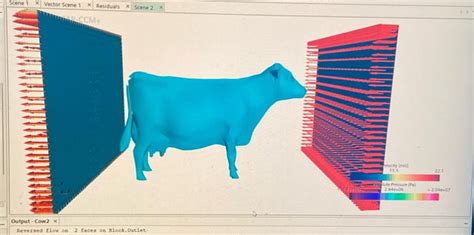 Aerodynamics Of Cow Rcfd