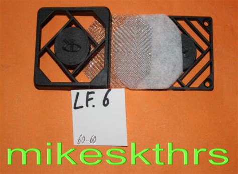 60x60 Lüfterfilter Lüfter Filter Staubfilter........ LF.6 | eBay