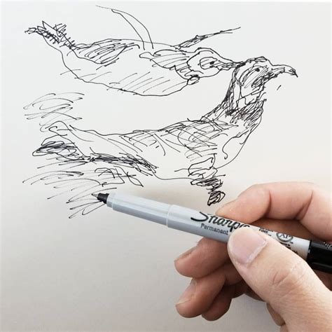 Sharpie Tumblr Drawings