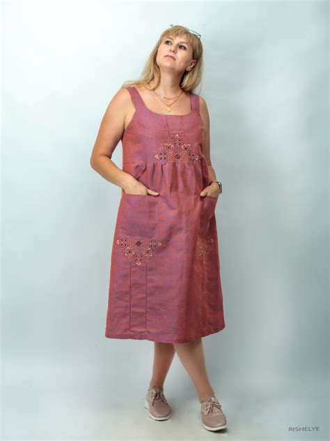 Летние сарафаны из льна и сарафаны бохо интернет-магазин фабрики ...