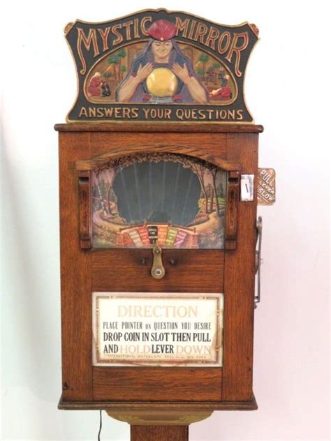 1925 Mutoscope Mystic Mirror Penny Arcade Fortune Telling Machine Artofit