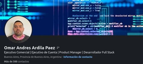 omar ardila páez on linkedin opentowork