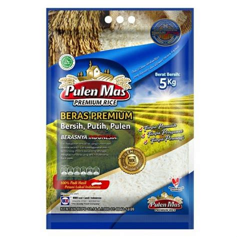 Jual BERAS PULEN MAS PREMIUM RICE 5KG Shopee Indonesia