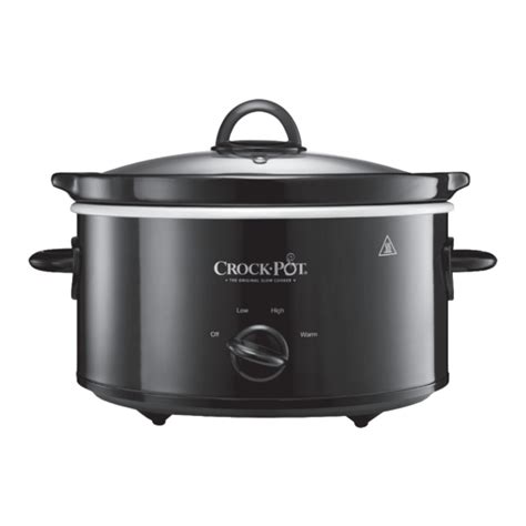 Crock Pot Csc078 Instruction Manual Pdf Download Manualslib