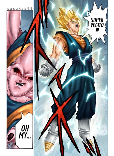 Vegito Vs Super Buu Dragon Ball By Sasuksa98 On Deviantart