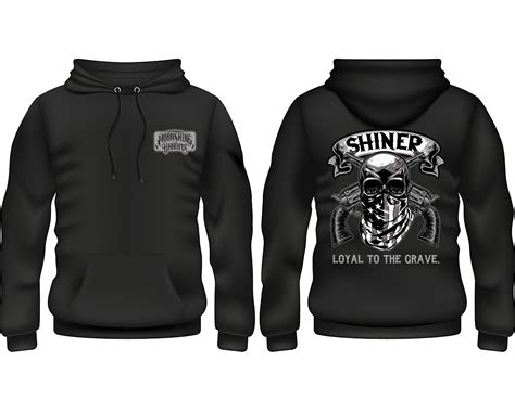 Moonshine Bandits Loyal To The Grave Hoodie With Front Pocket