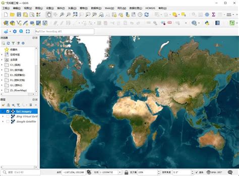 如何在qgis中加载高清卫星影像？qgis 卫星地图 Csdn博客