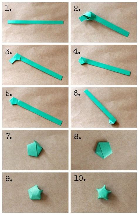 Step By Step Instructions To Make Origami Stars