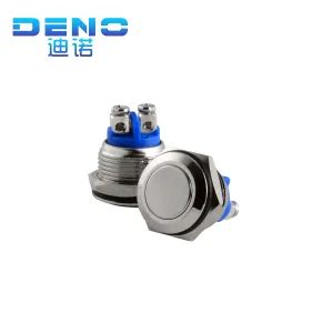 22mm Metal Anti Vandal Buttons Switch Momentary Or Latching Push
