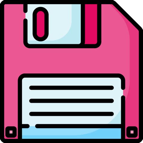 Floppy Disk Special Lineal Color Icon Floppy Disk Special Lineal Color Icon