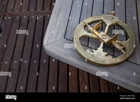 Bronze Replica Of A 15th Century Portuguese Astrolabe Maritime