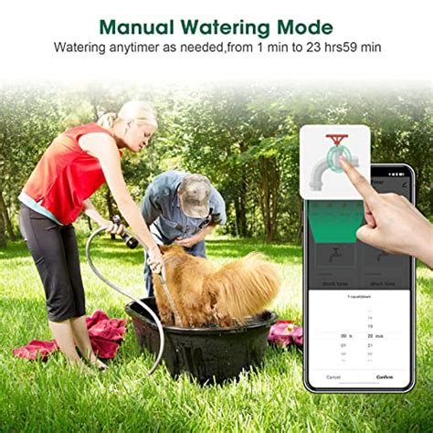 Wifi Sprinkler Timer Digital Water Timer For Garden Hose Faucet Programmable Automatic