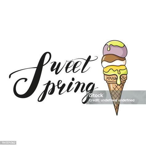 아이스크림 벡터 일러스트 레이 션 밝은 색상입니다 핑크옐로우퍼플모 브바닐라초콜렛레몬 아이스크림아이스크림 콘 봄에 대 한 글자 개체 그룹에 대한 스톡 벡터 아트 및 기타