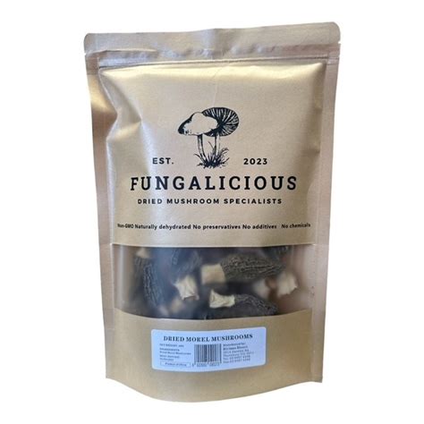 Dried Morel Mushrooms 80g Fungalicious